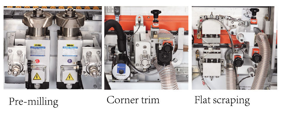 Aaron Compact Pro Edgebander - Automatic Pre-milling and Corner ...